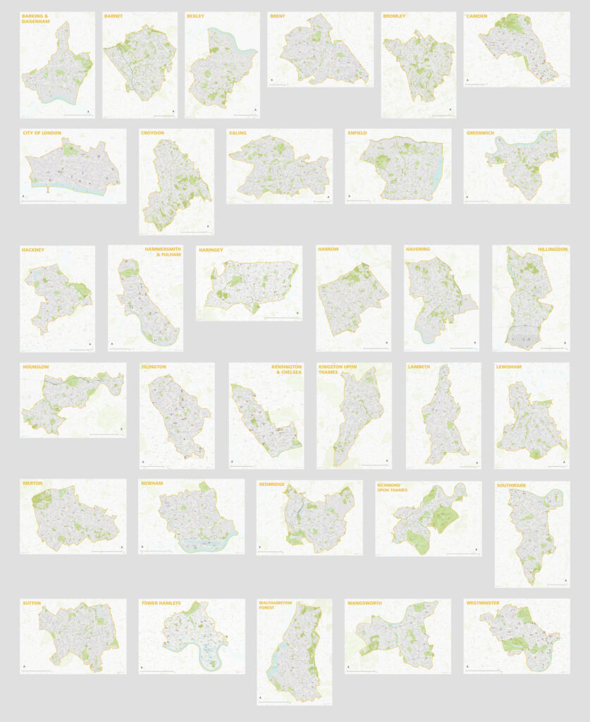 London Borough Maps – Maproom