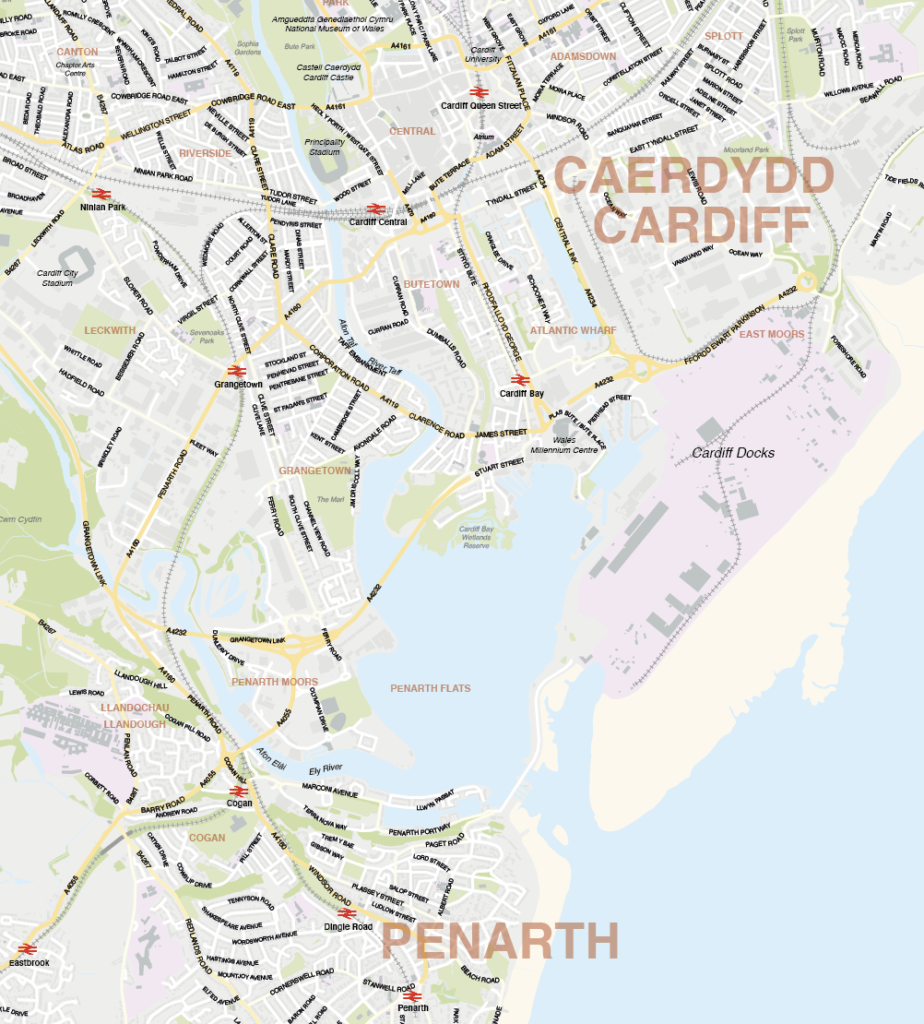 Maps of Cardiff – Maproom