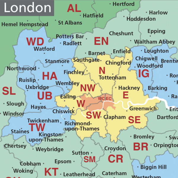 Overview of our digital postcode maps and mapping tools – Maproom