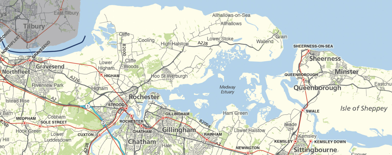 Kent county map – Maproom