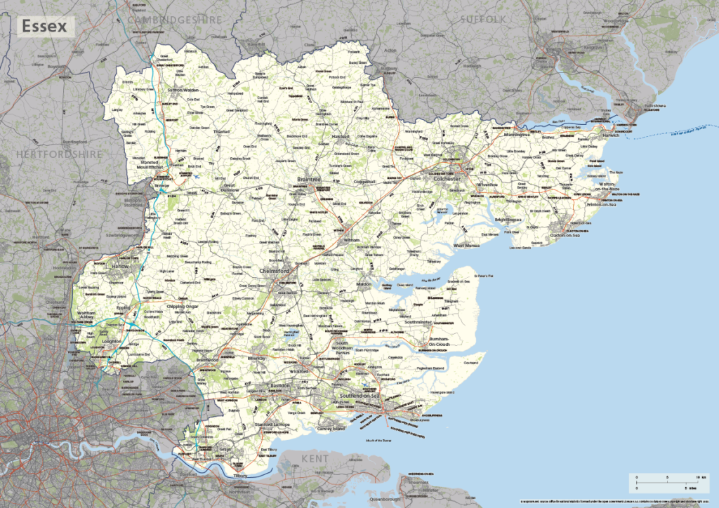 Essex county map – Maproom