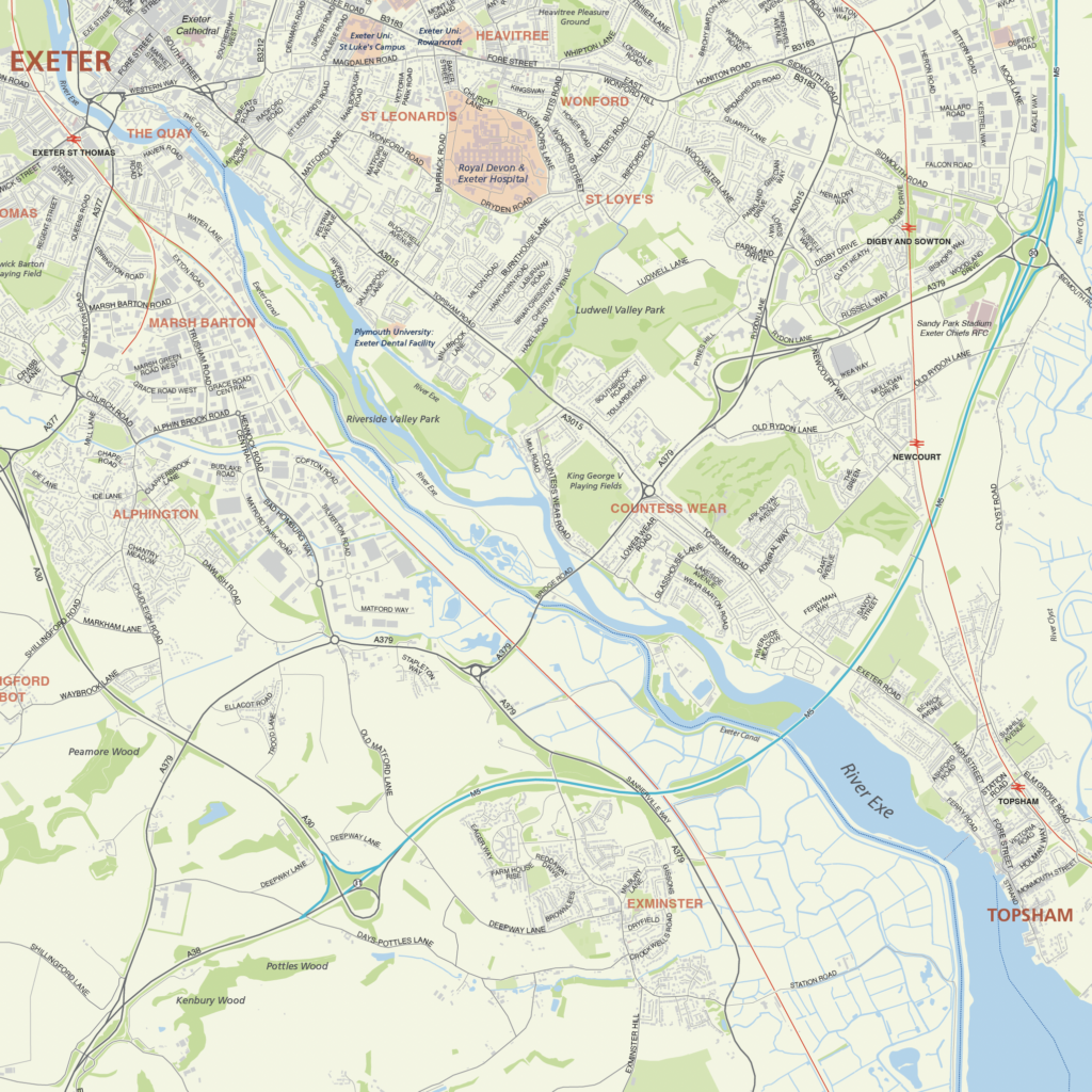 Exeter Street Maps – Maproom