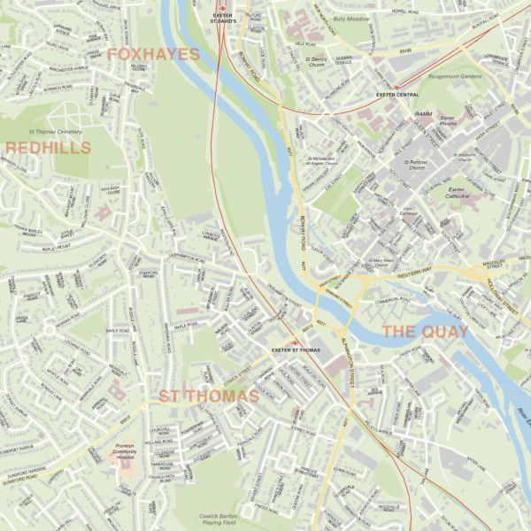 Exeter Street Maps – Maproom