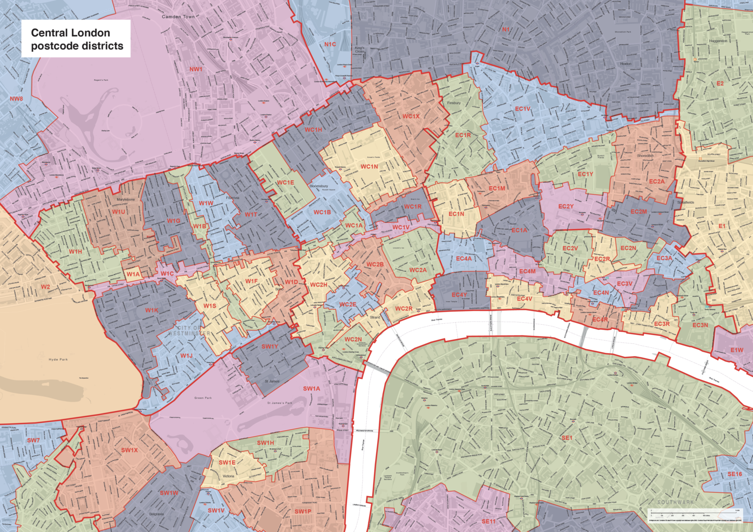 Overview of our digital postcode maps and mapping tools – Maproom