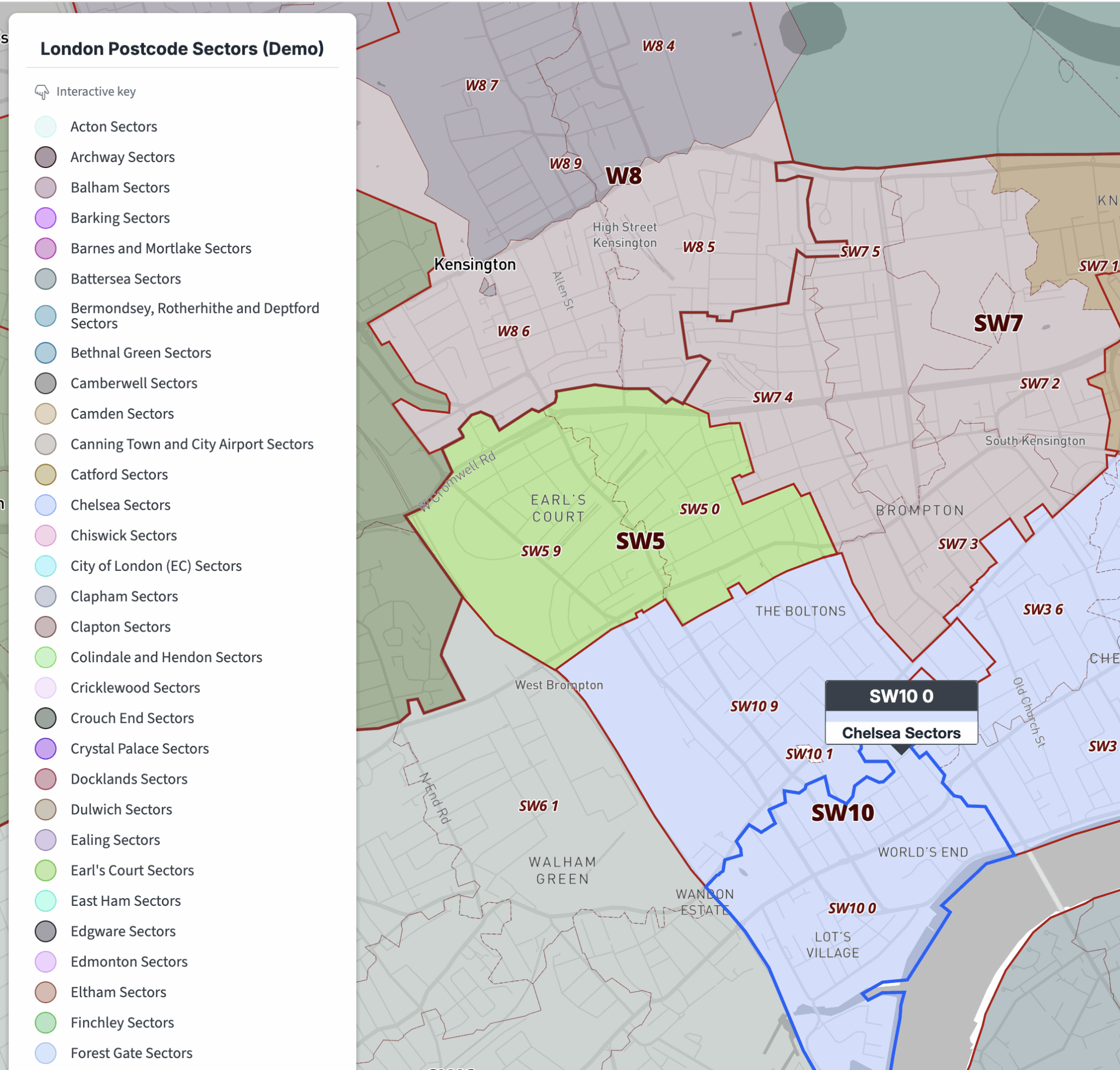 Dynamic Mapping Suite – Maproom