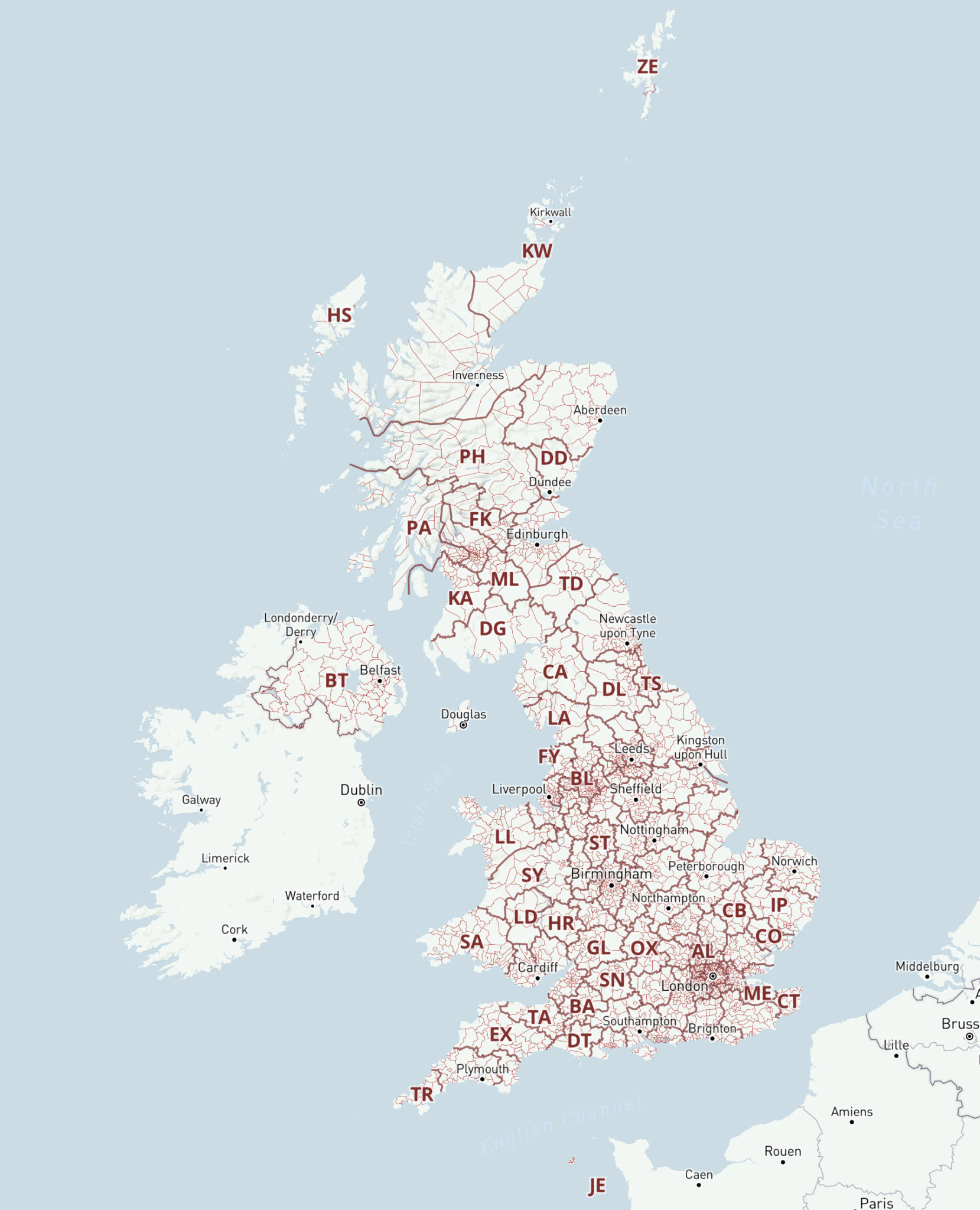 Multipurpose-interactive-postcodes-map-preview – Maproom