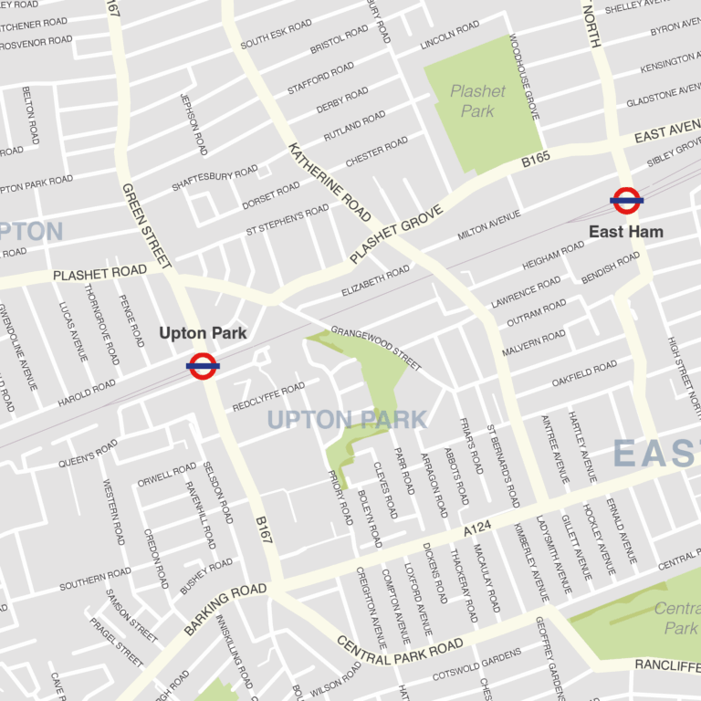 Newham - London borough map – Maproom
