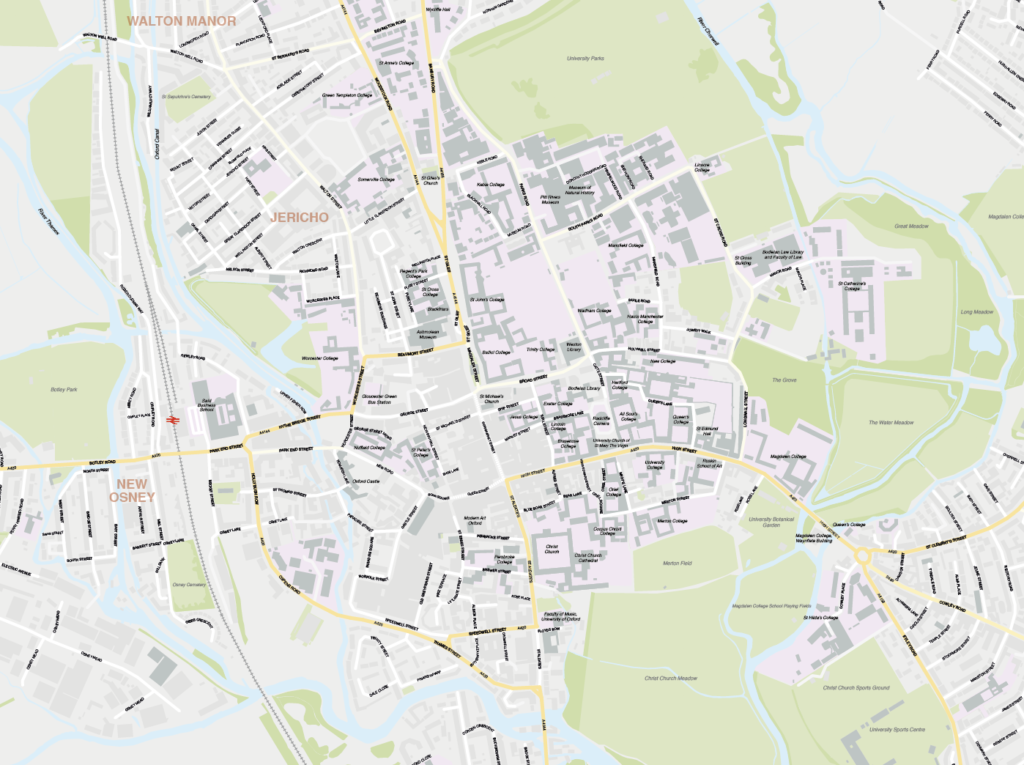 Maps of Oxford – Maproom