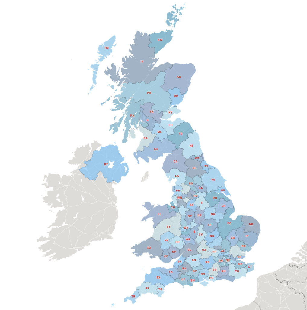 Postcodes 2 preview – Maproom
