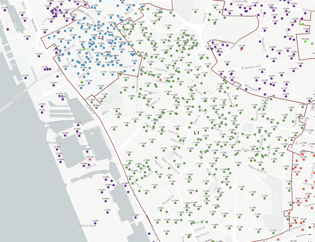 Postcodes 4 preview – Maproom