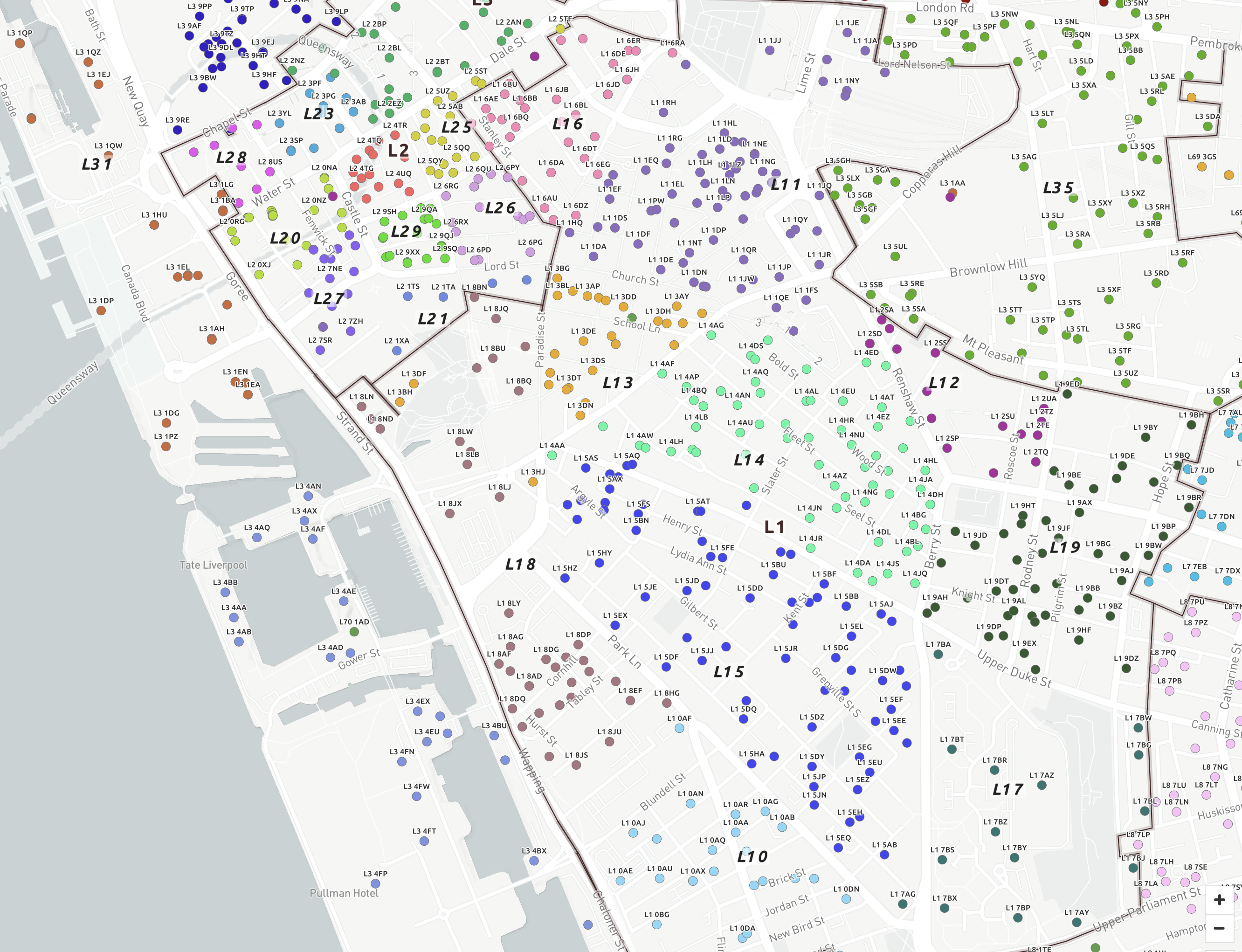 Postcodes 5 preview – Maproom