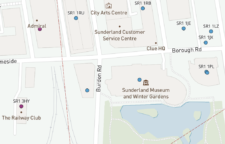 Map of SR postcode districts – Sunderland – Maproom