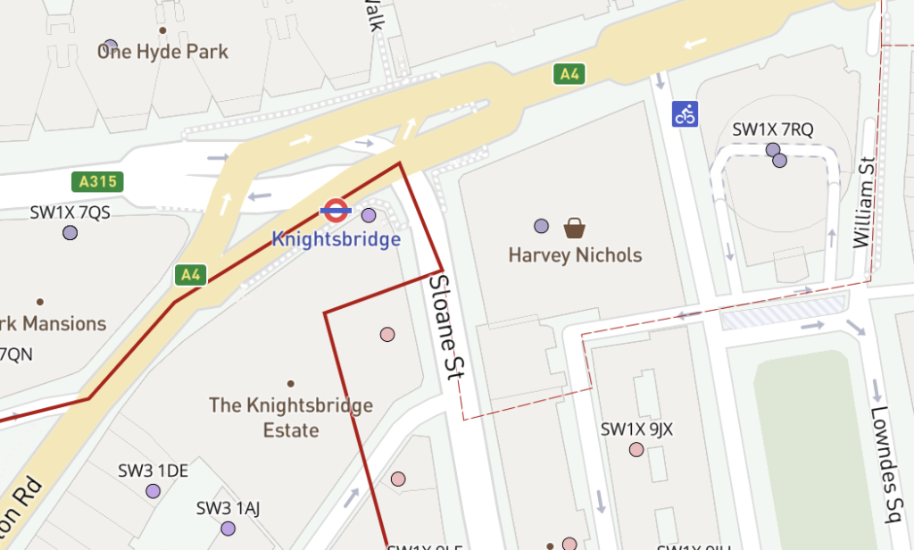 Map of SW postcode districts – South West London – Maproom
