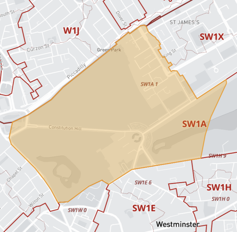 SW1A 1 sector – Maproom