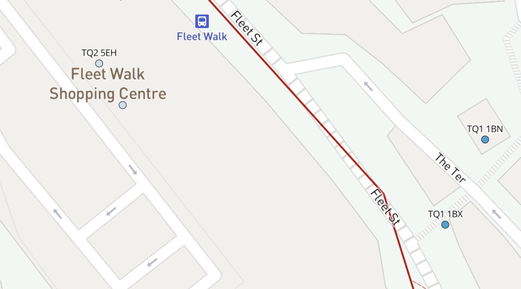 Map of TQ postcode districts – Torquay – Maproom