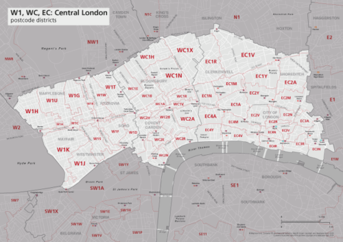 Maps of London - royalty free editable vector maps - Maproom