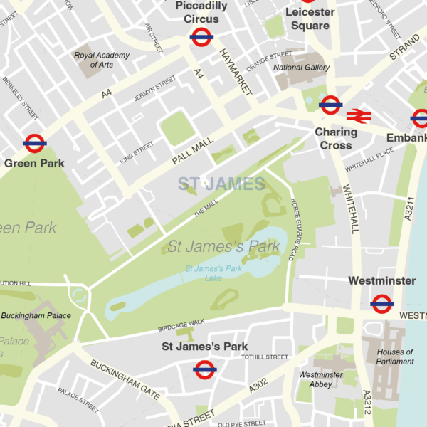 Westminster - London borough map – Maproom
