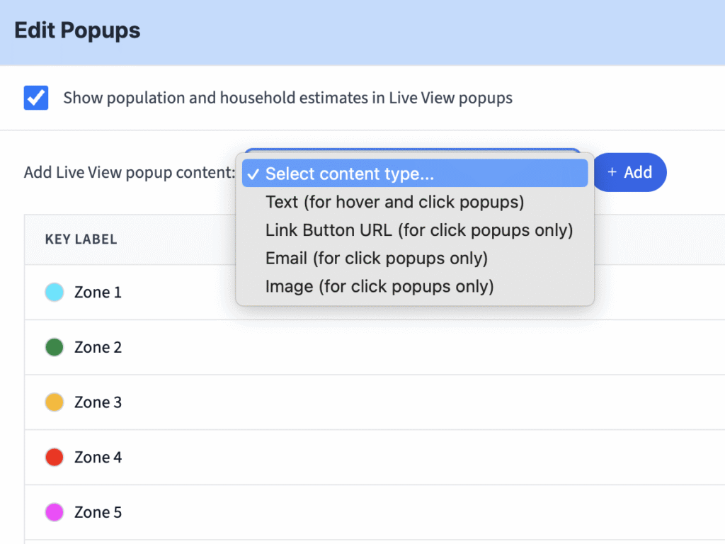 edit popups modal – Maproom